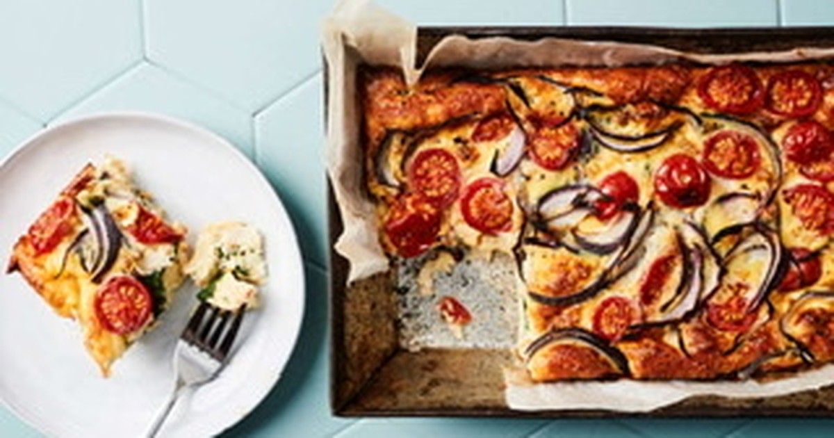 Halloumi-pinaattimunakas | Soppa365